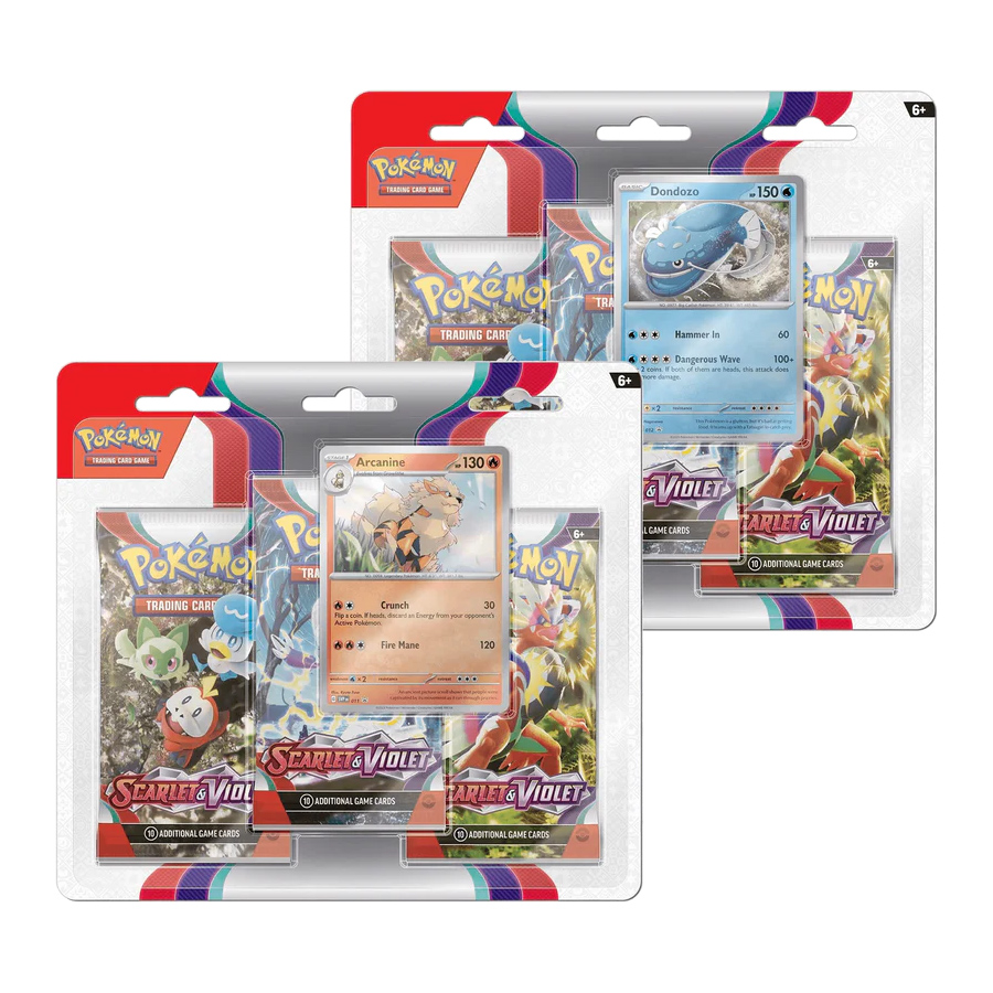 Pokemon: Scarlet & Violet – Blister pack (English) – OmochaFan