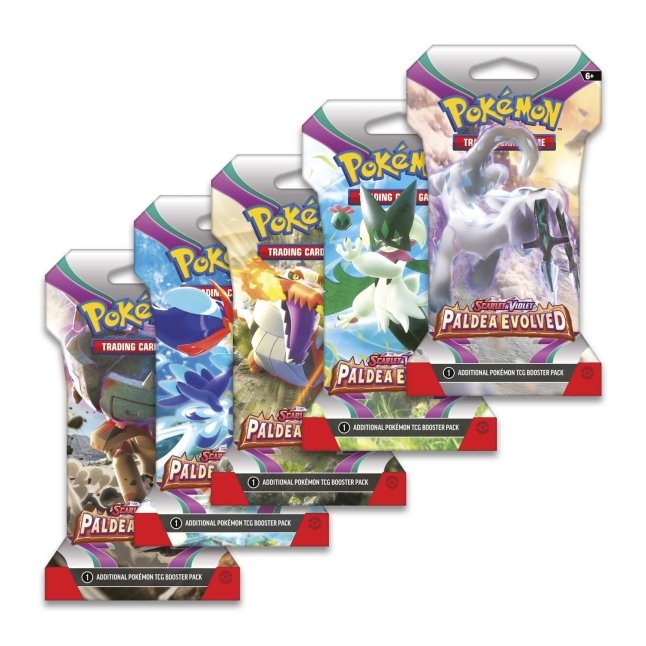 Pokemon: Paldea Evolved – Sleeved Booster Pack (Español) – OmochaFan
